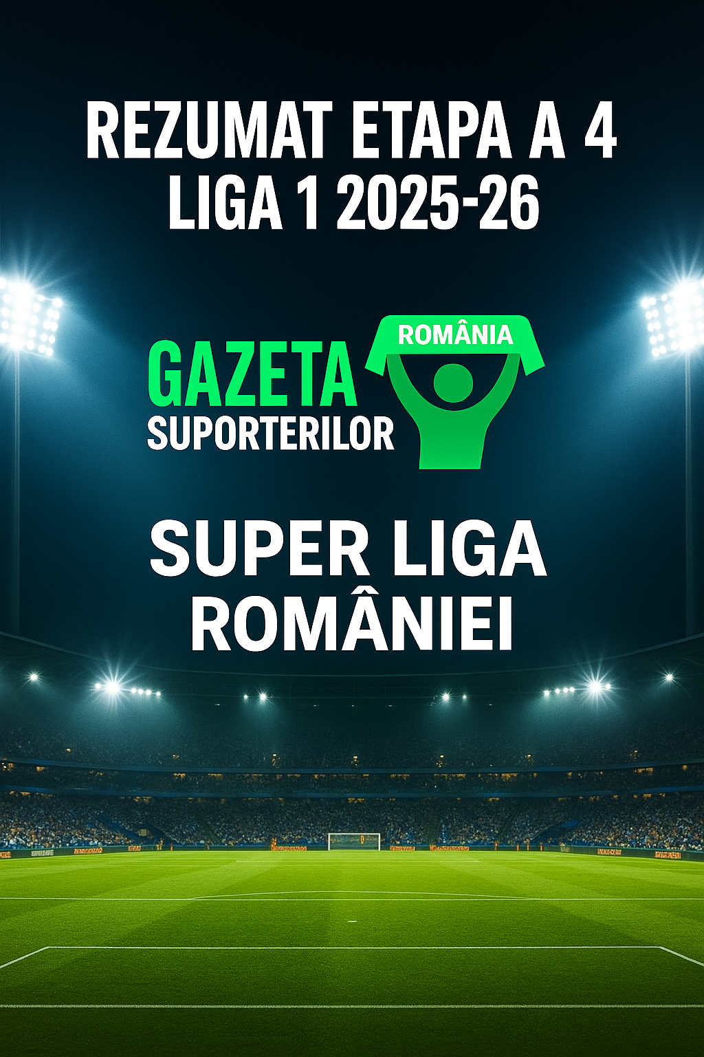 Rezumat etapa a 4 a Liga 1- 2025-26 by Gazeta Suporterilor - Gazeta ...